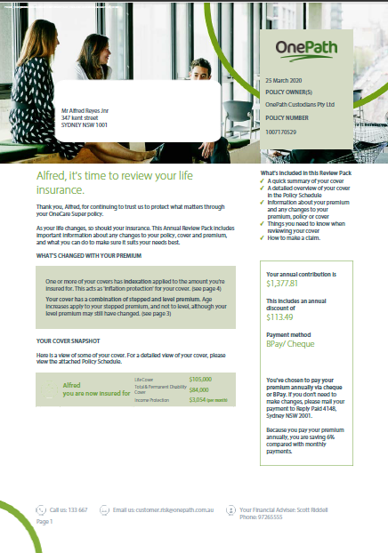 End of Financial Year 2020 Retail Income Protection (IP) Tax Statements